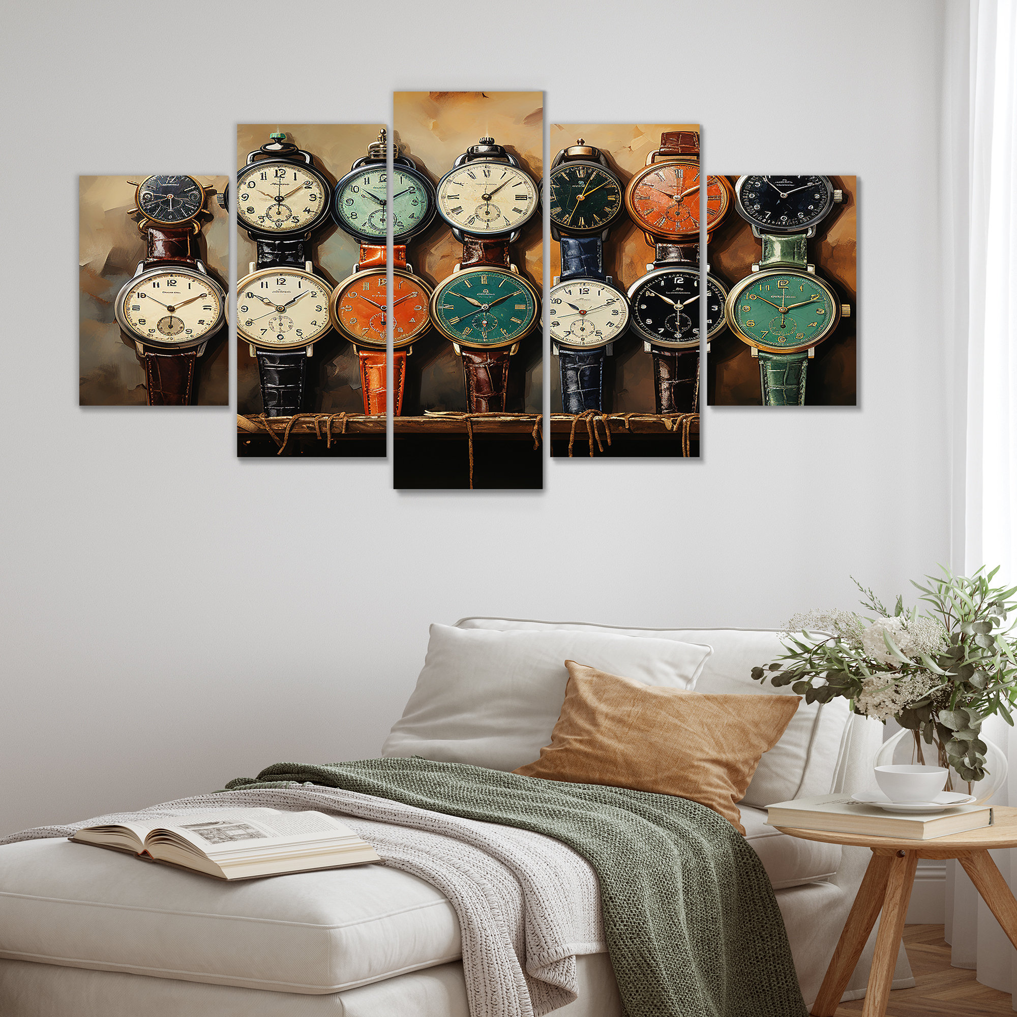 Red Barrel Studio® Vintage Watches Timekeeping I - Watches Multipanel ...