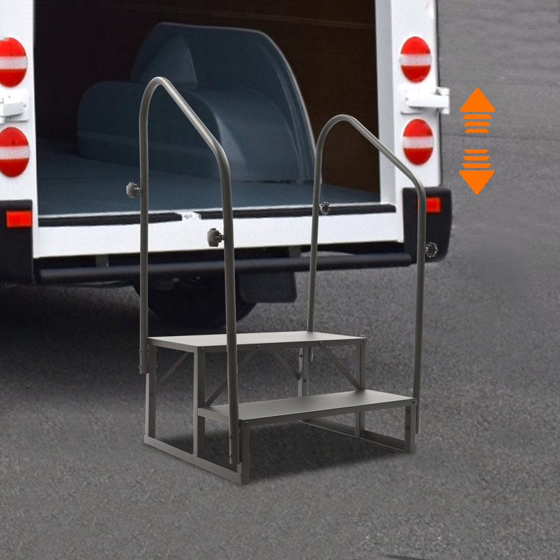 WFX Utility™ 2 - Step Steel Small Step Ladder | Wayfair