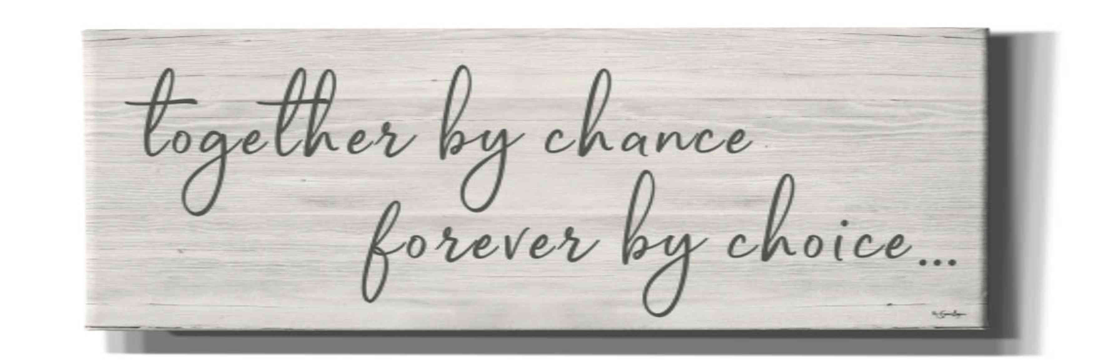 Trinx Together by Chance by Susie Boyer - Wrapped Canvas Panoramic ...