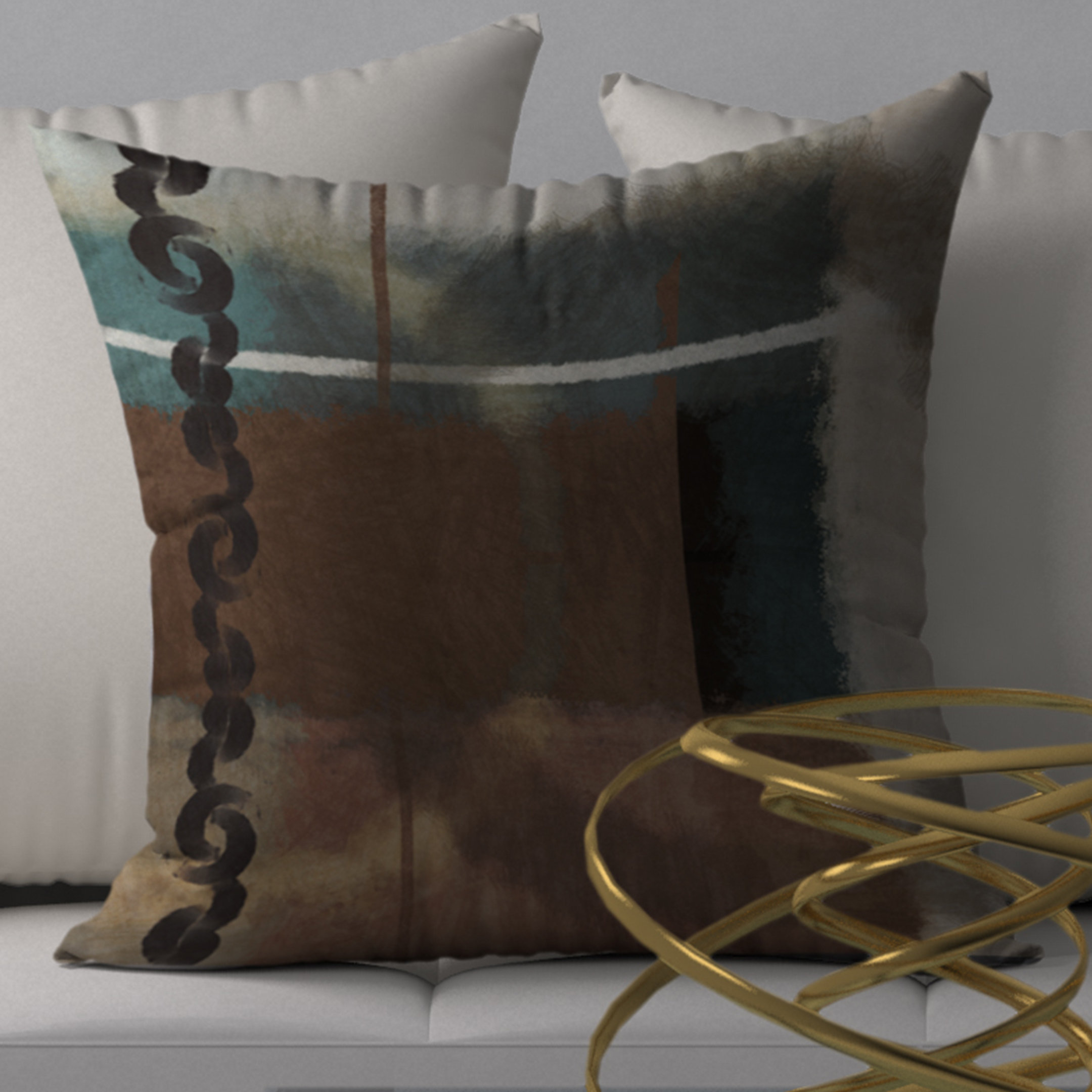 LeRoi Products Unsurpassed Multi Square Pillow Cover & Insert | Wayfair