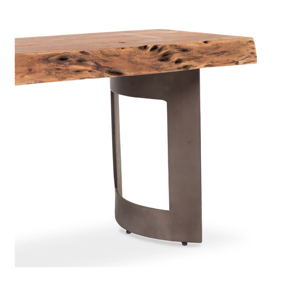 Steelside™ Kenmore solid wood Bench & Reviews | Wayfair