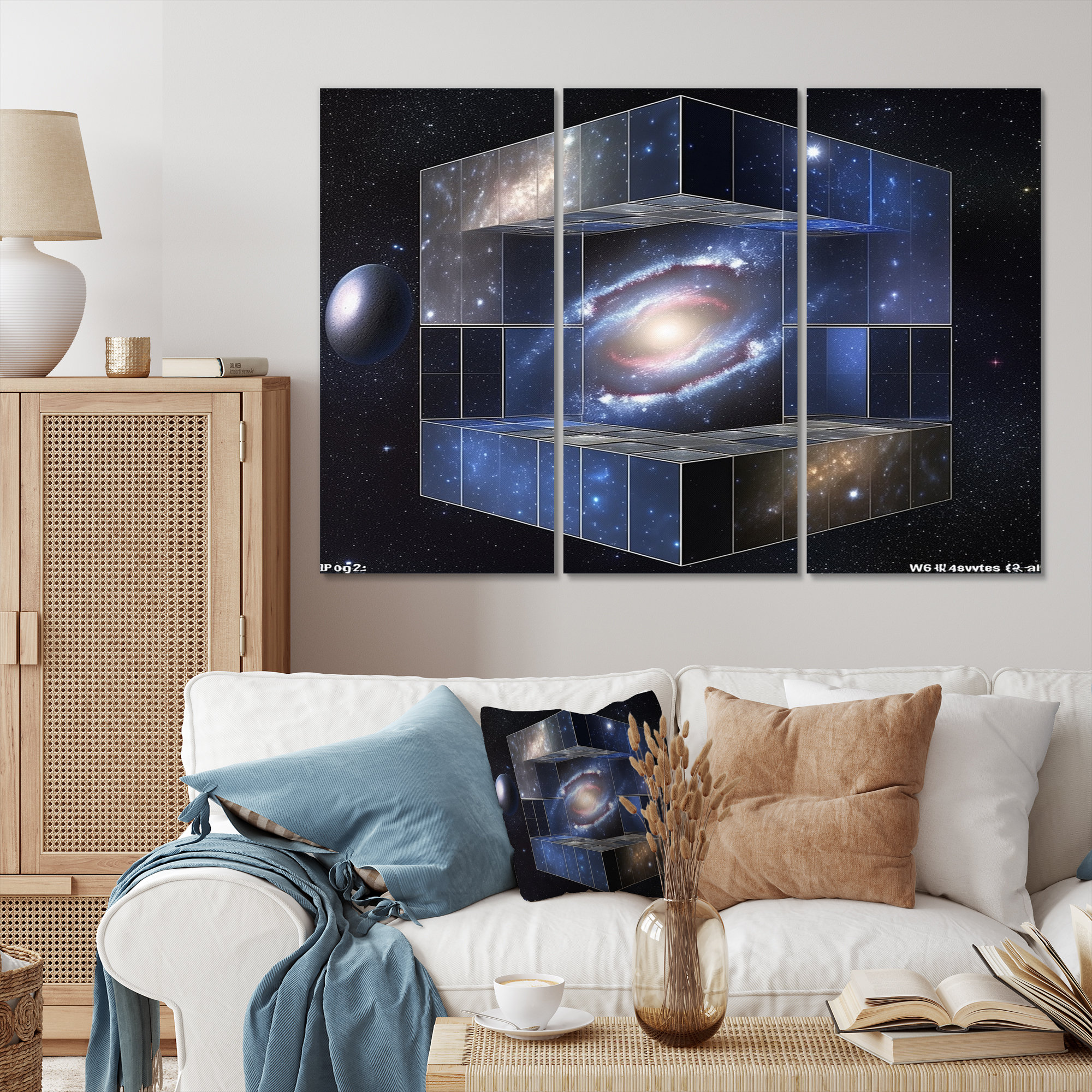DesignArt Block Universe Theory Space Galaxy " Block Universe Theory ...