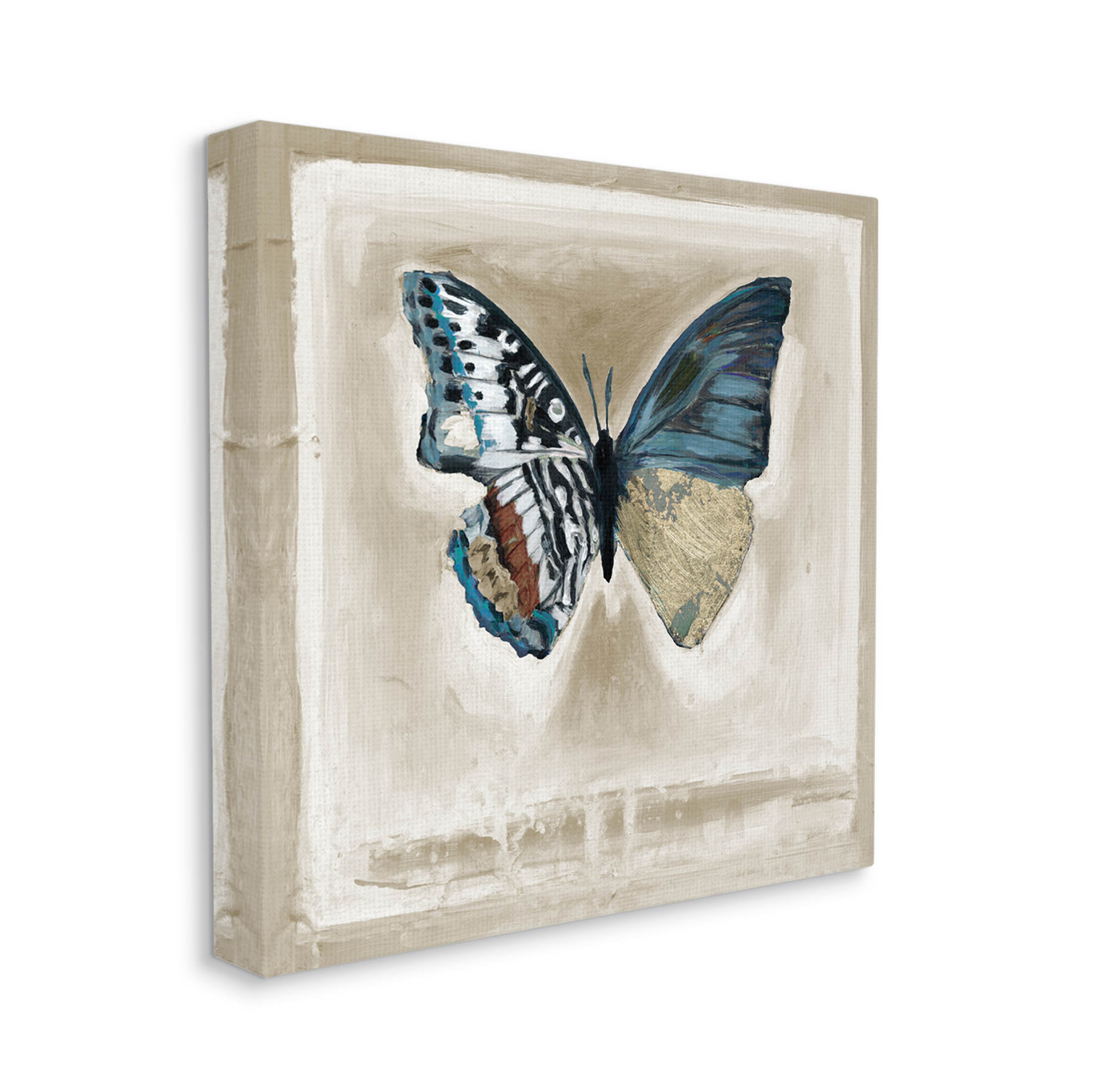 Latitude Run® Asymmetrical Butterfly Neutral Border by Stacy D'aguiar ...