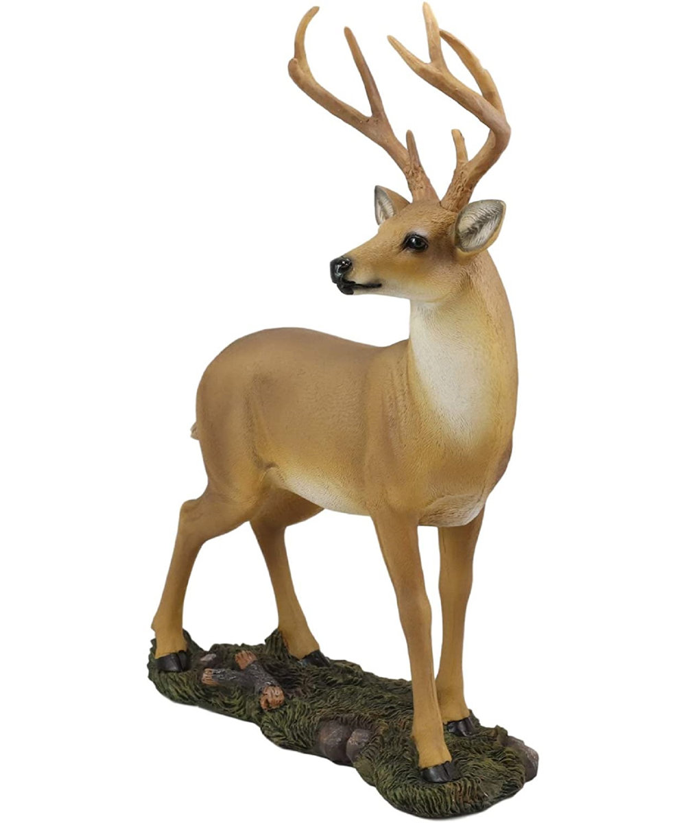 Loon Peak® Carbone Outdoor Hunter Whitetail Deer Statue & Reviews | Wayfair