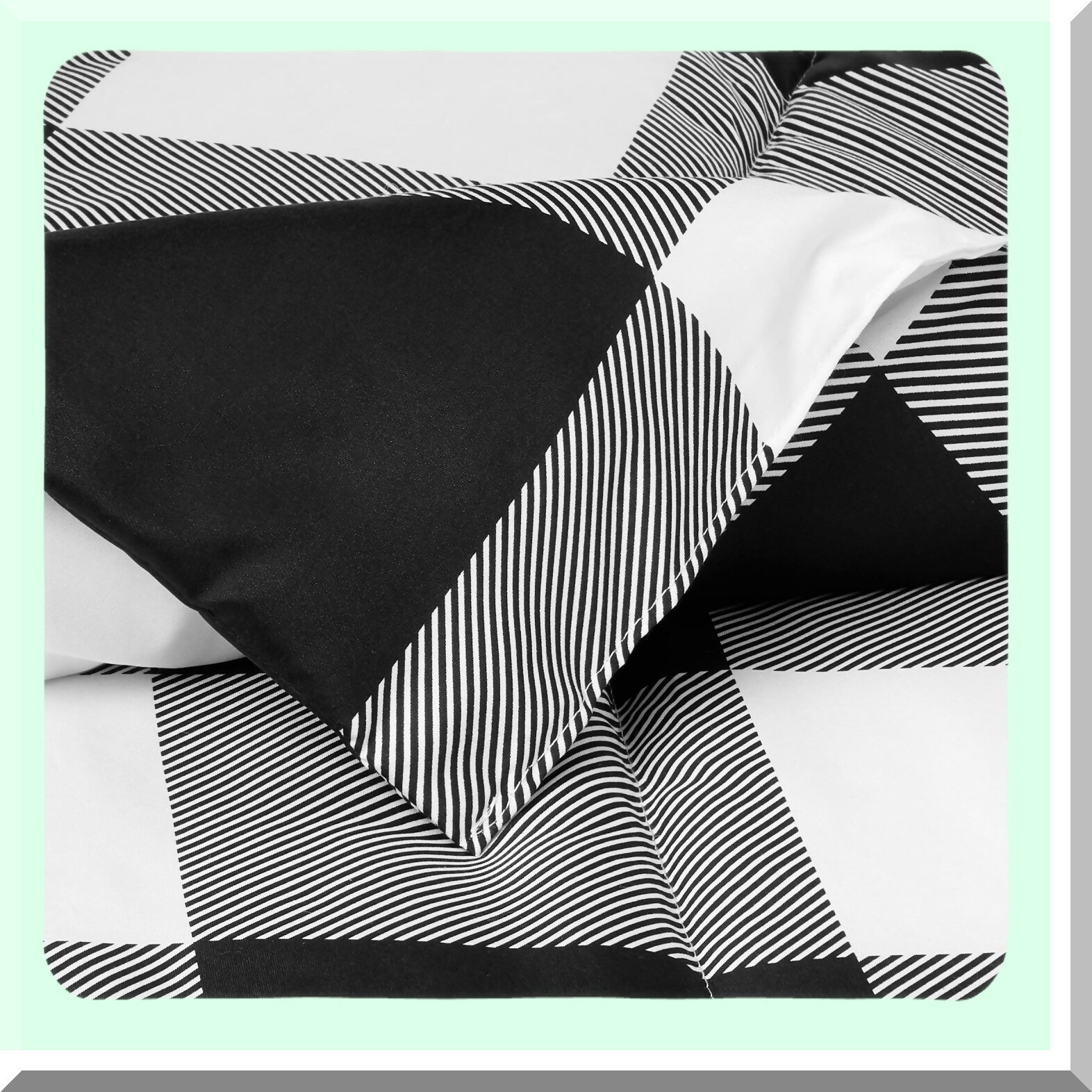 Gracie Oaks Buffalo Dream 3-Piece Comforter Set - Queen Size - Cozy ...