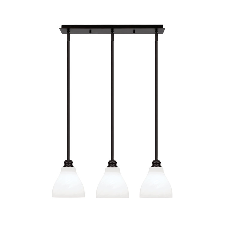 Toltec Lighting Luminaire suspendu 3 lumières Edge - Wayfair Canada