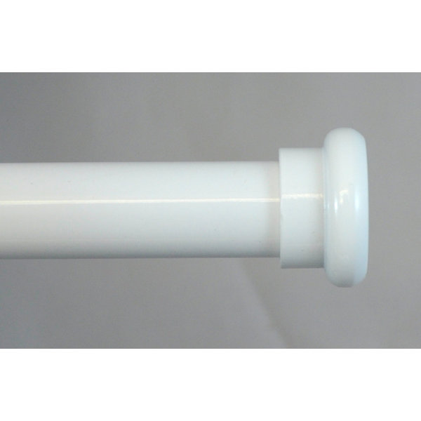 Alcott Hill® Poppe Adjustable Single Curtain Rod & Reviews | Wayfair