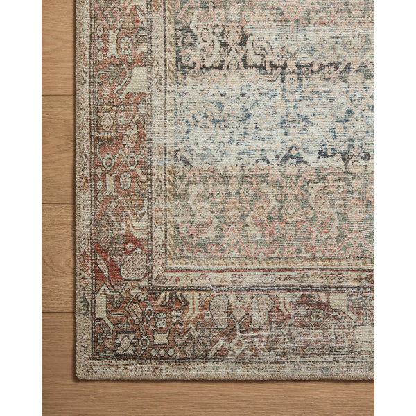 Amber Lewis x Loloi Georgie Multi / Spice Area Rug & Reviews | Joss & Main