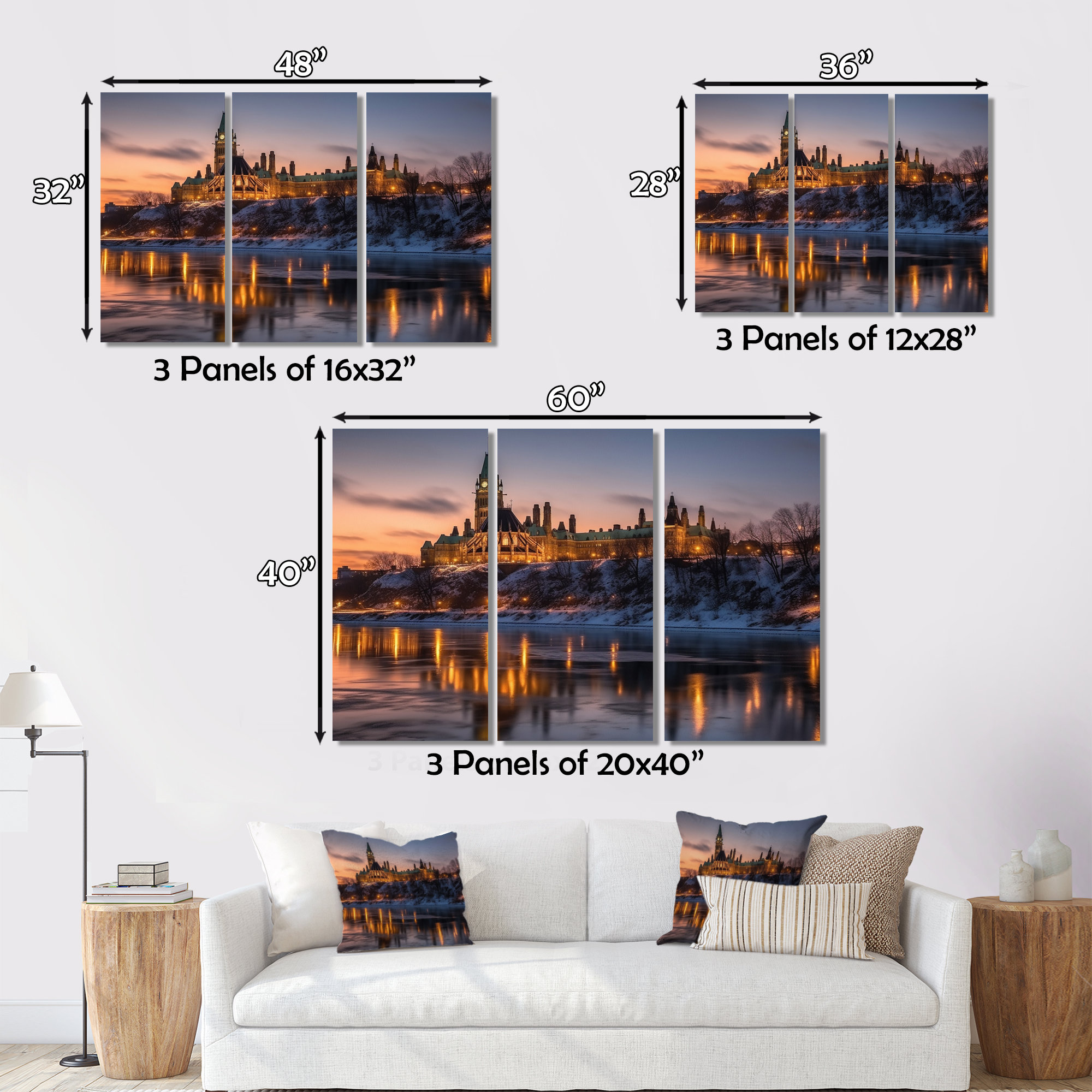 Design Art 3 Louvre Masterpieces Wall Decor Set | Wayfair