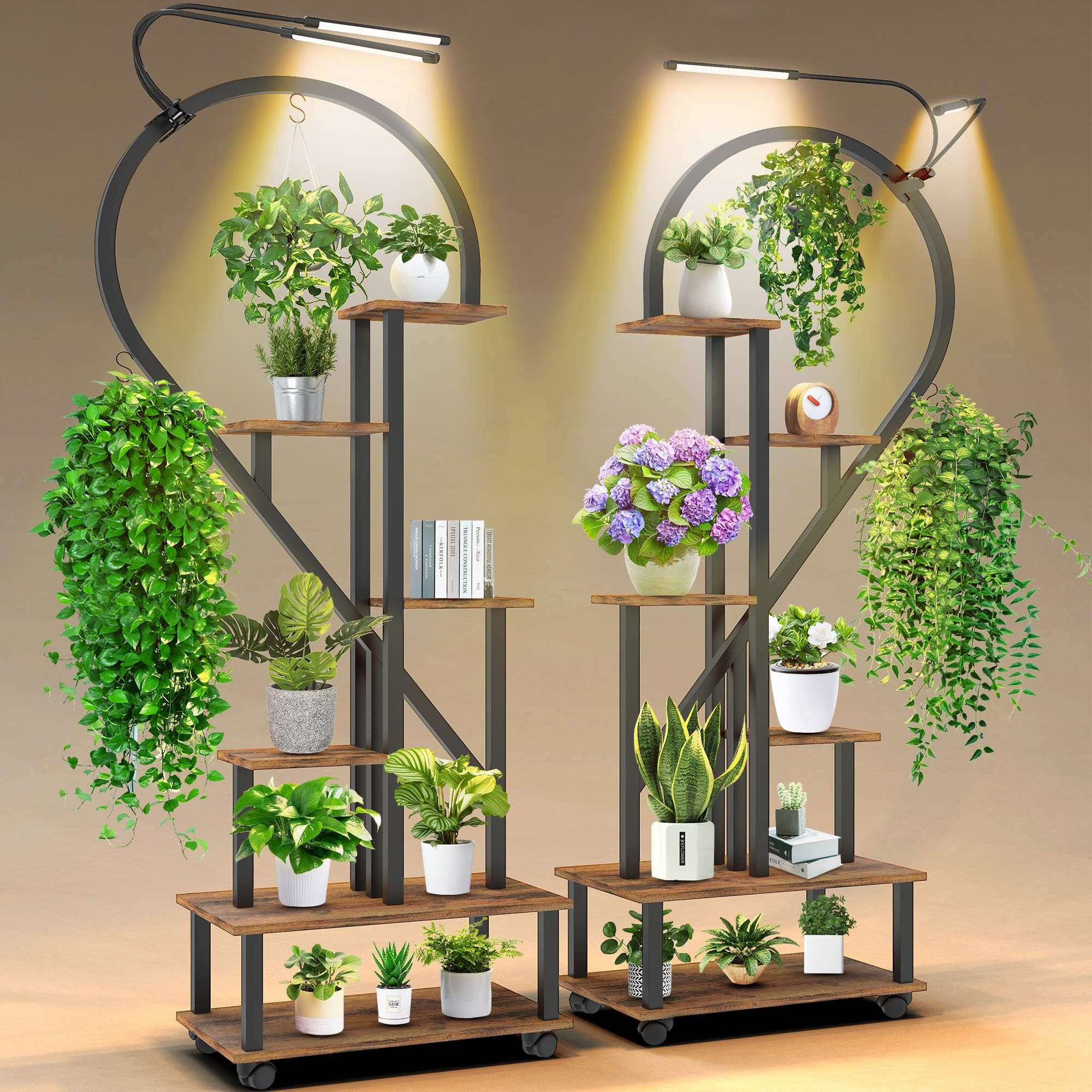 17 Stories Plant Stand With Grow Light | Wayfair