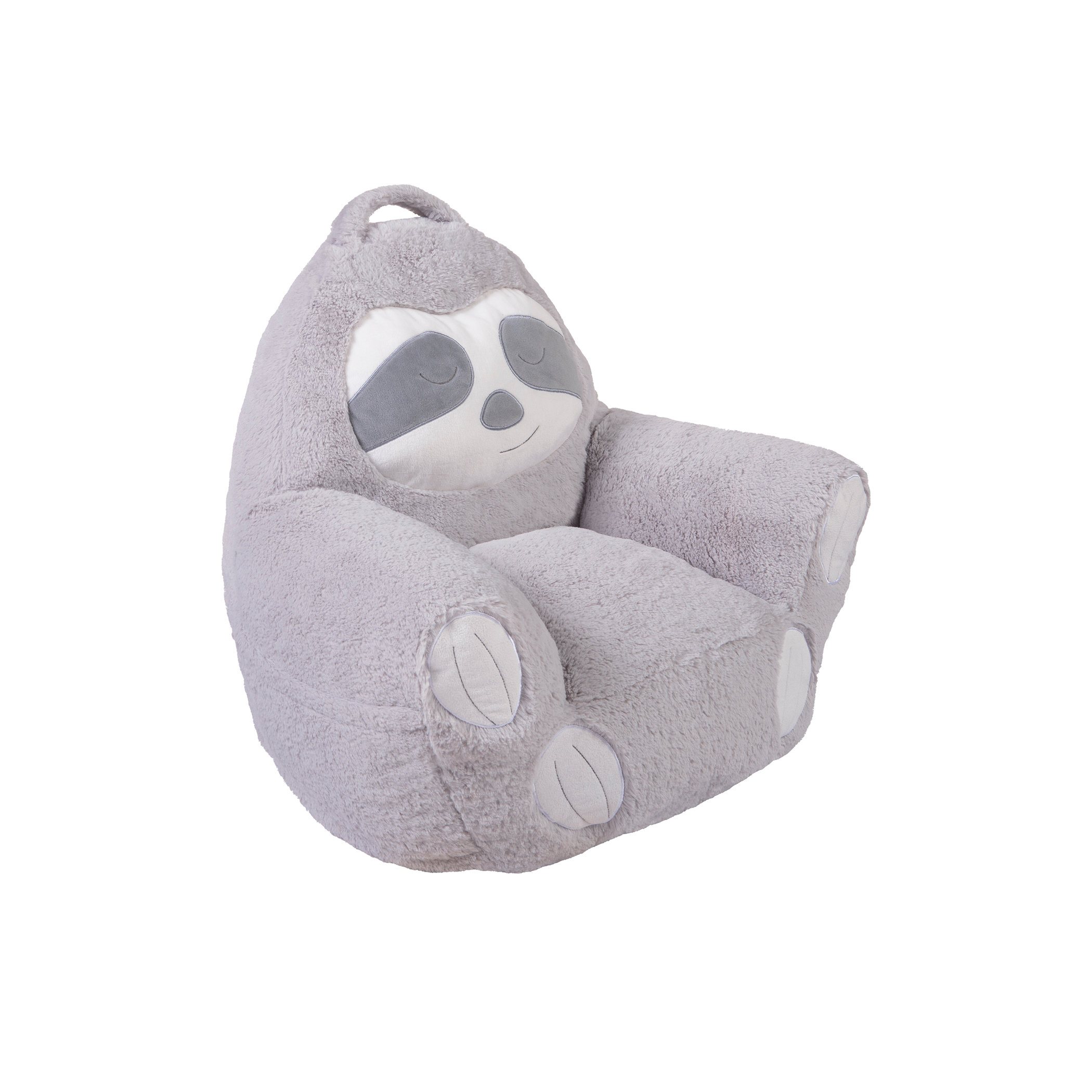 Indigo Safari McNeil Toddler Plush Sloth Character Chair by Cuddo ...