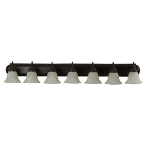 Lark Manor™ Mandu 7-Light Dimmable Vanity Light "& Reviews" | Wayfair
