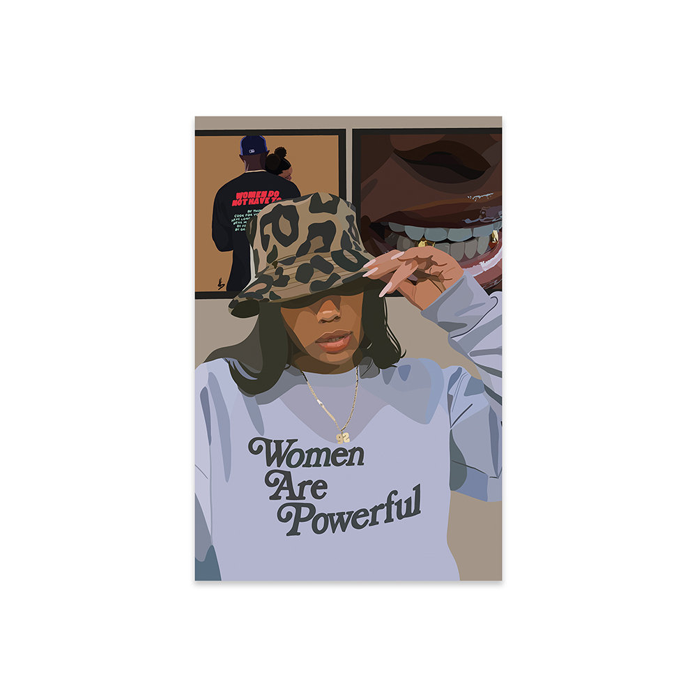 Wildon Home® Women Are Powerful Print On Acrylic Glass | Wayfair