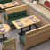 Canadian Linen Southeast Asian Style Restaurant Bench Upholstered Bench ...