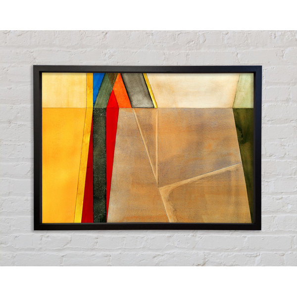 Bright Star Patterns - Single Picture Frame Print on Canvas | Wayfair.co.uk