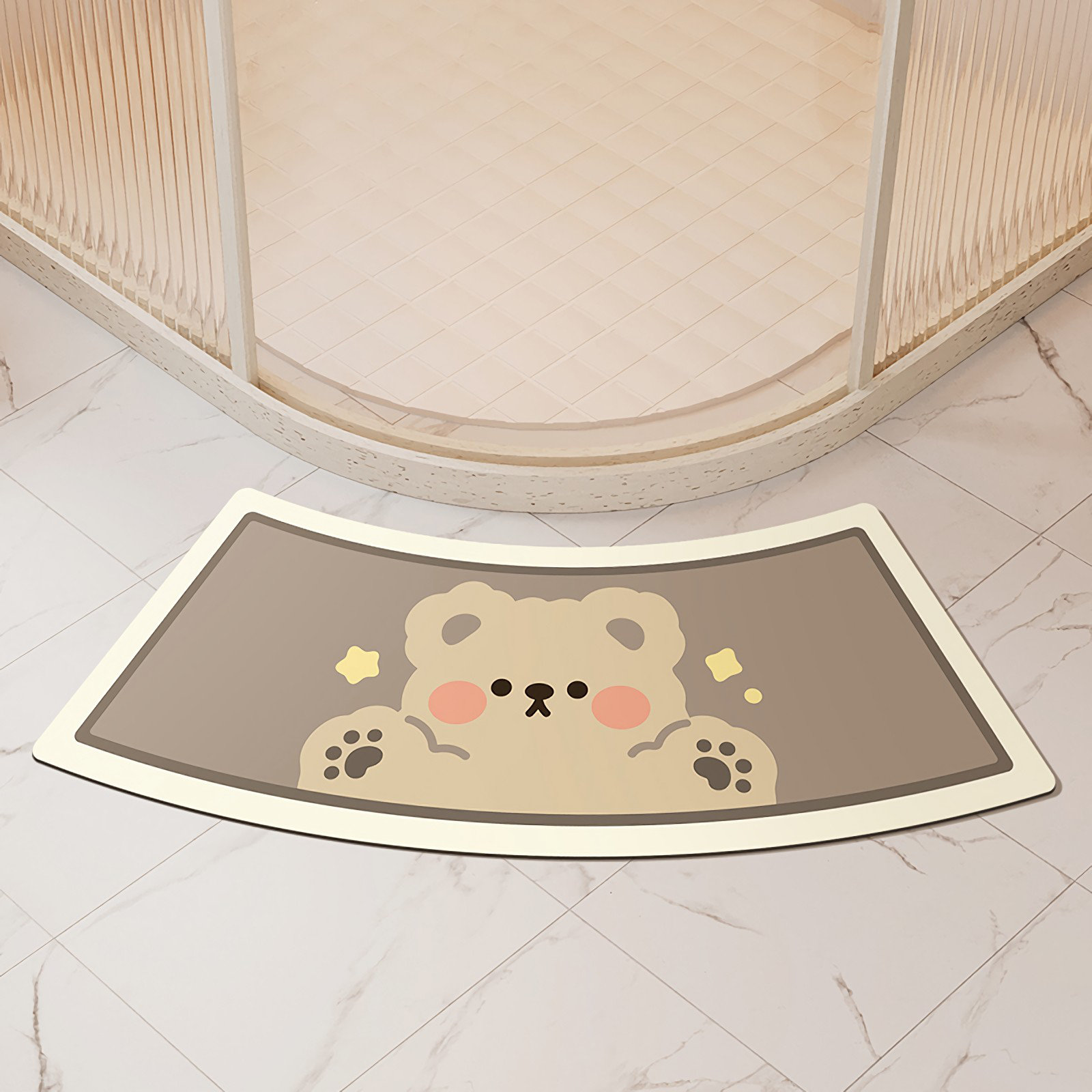 Infinitee Green Inc Diatomaceous Anti-Slip & Absorbent Bathroom Mat ...