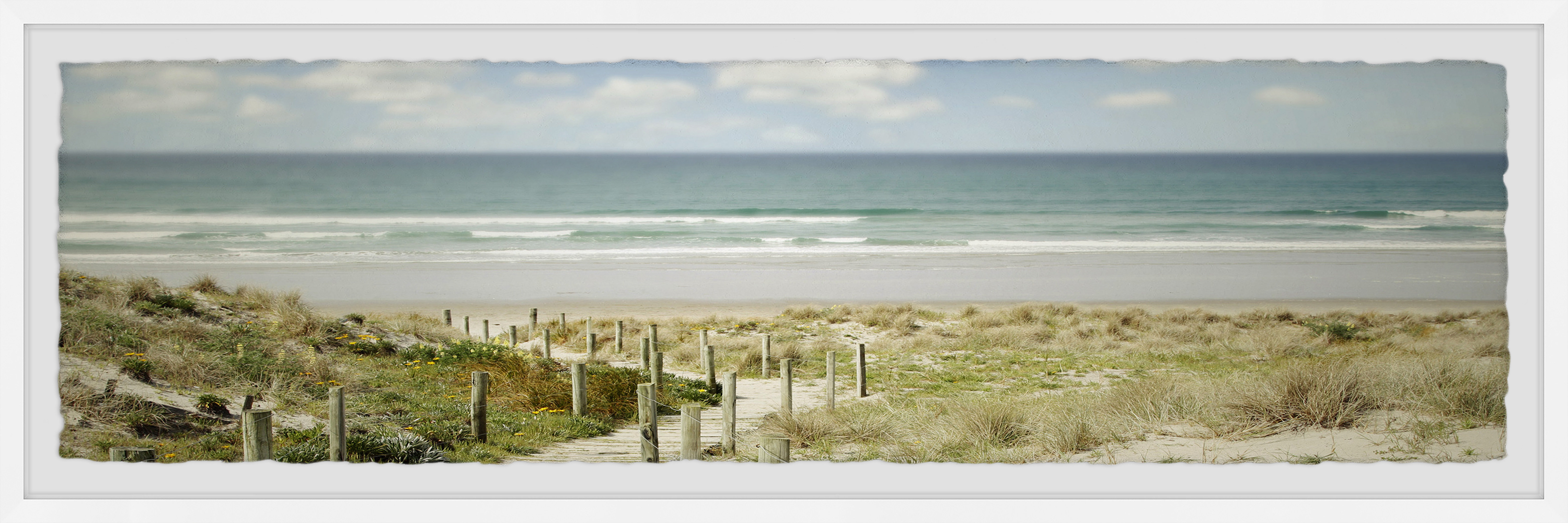 East Urban Home 'A Distant View' - Picture Frame Print on Paper | Wayfair