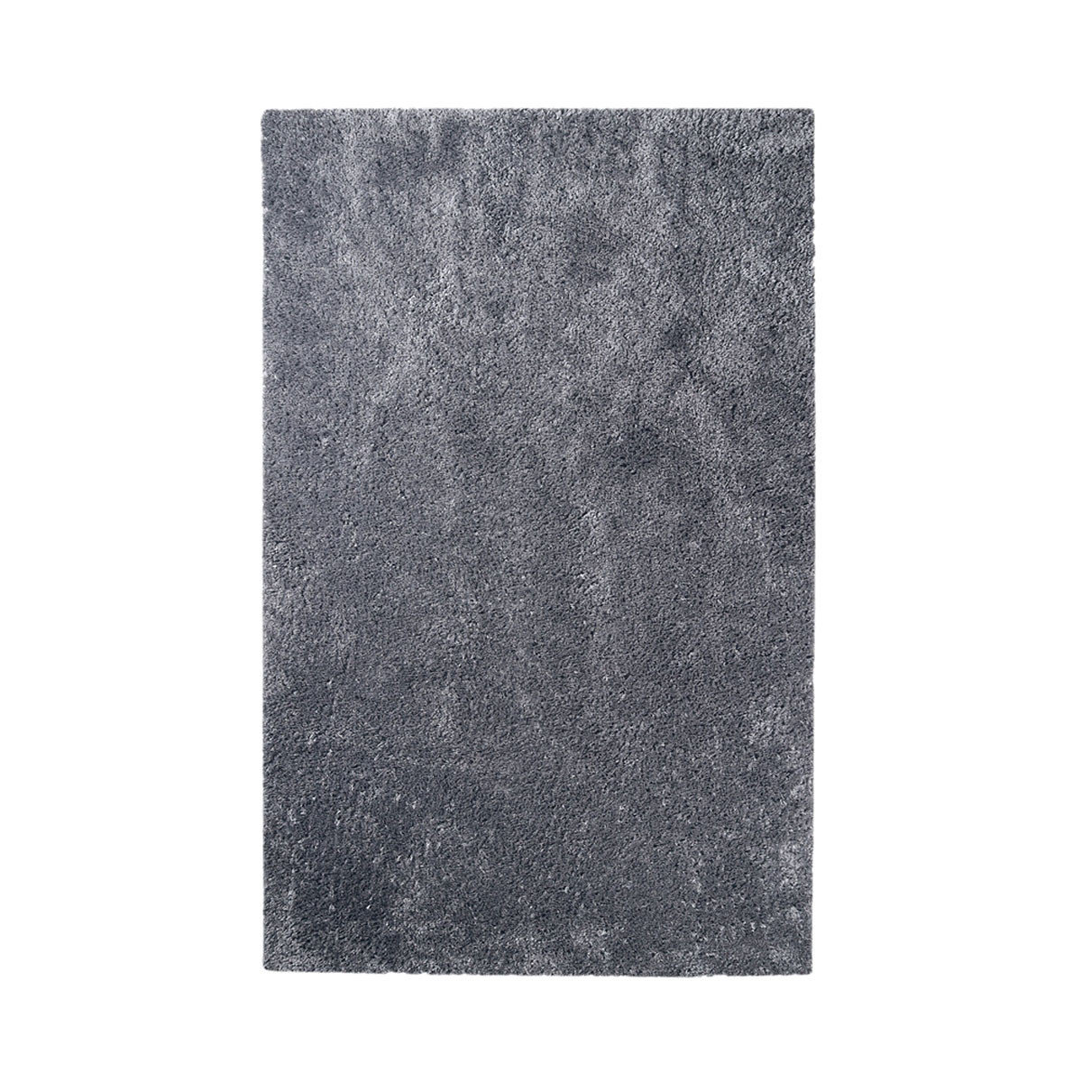 17 Stories 4' X 6' Grey Shag Stain Resistant Area Rug | Wayfair
