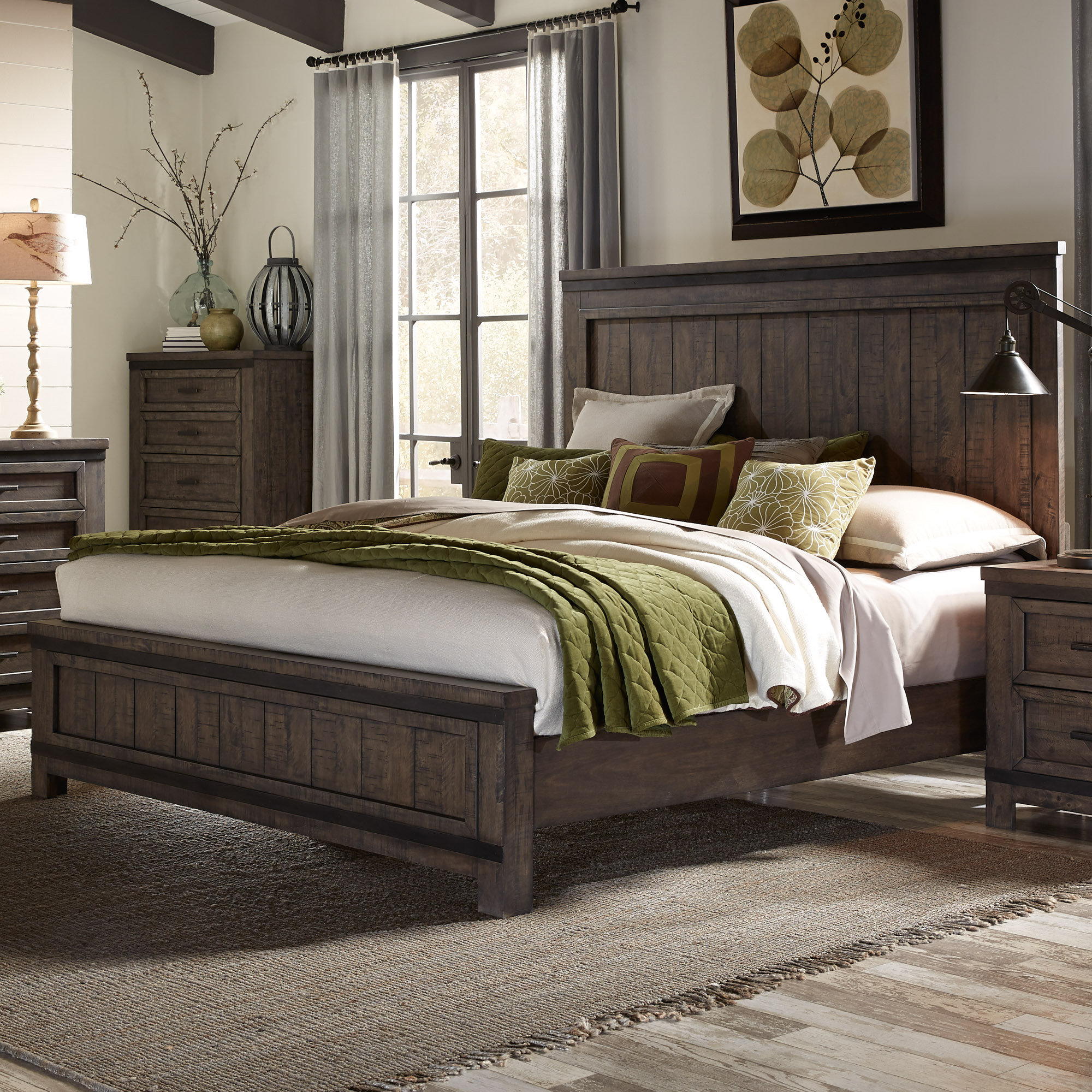 One Allium Way® Balachandran King Panel Bed | Wayfair