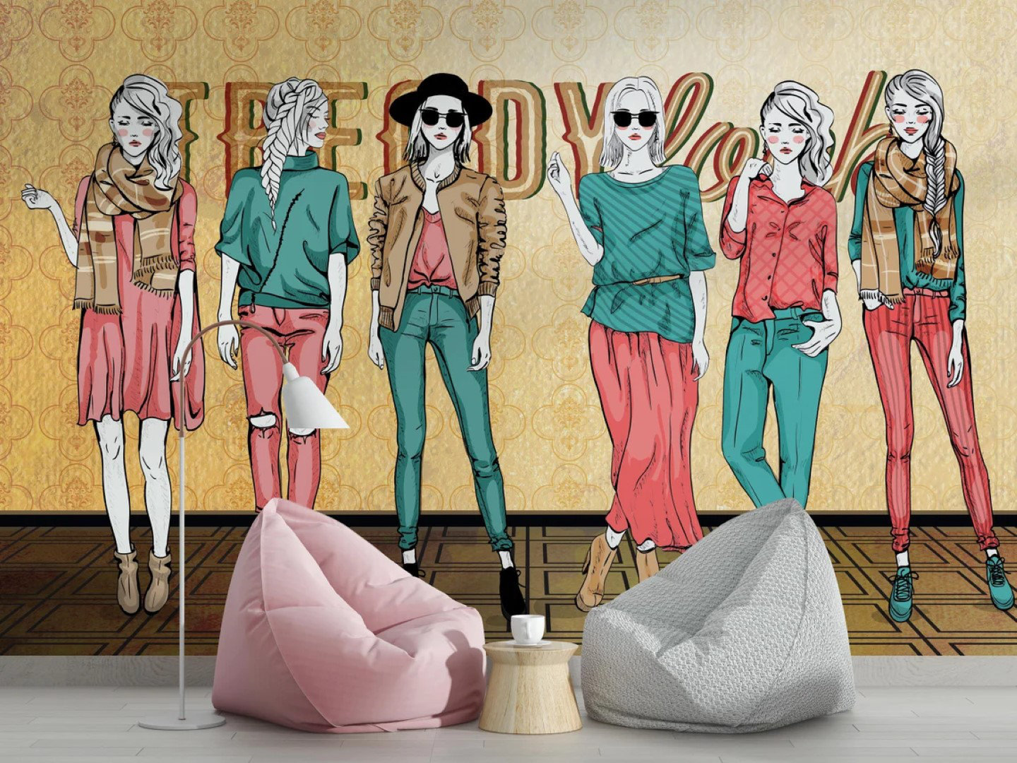 Trinx Destynie Smooth Wall Mural | Wayfair