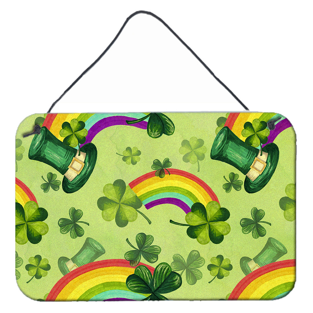 The Holiday Aisle® Watercolor St Patrick's Day Lucky Leprechan Wall ...