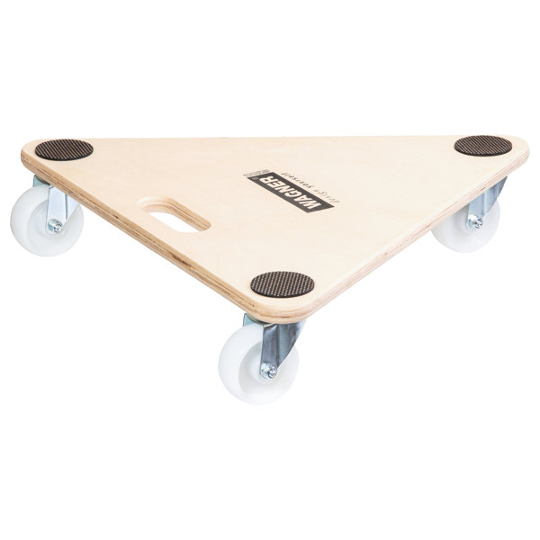 Wagner 11cm H x 54cm W x 54cm D 200kg Furniture Trolley | Wayfair.ie