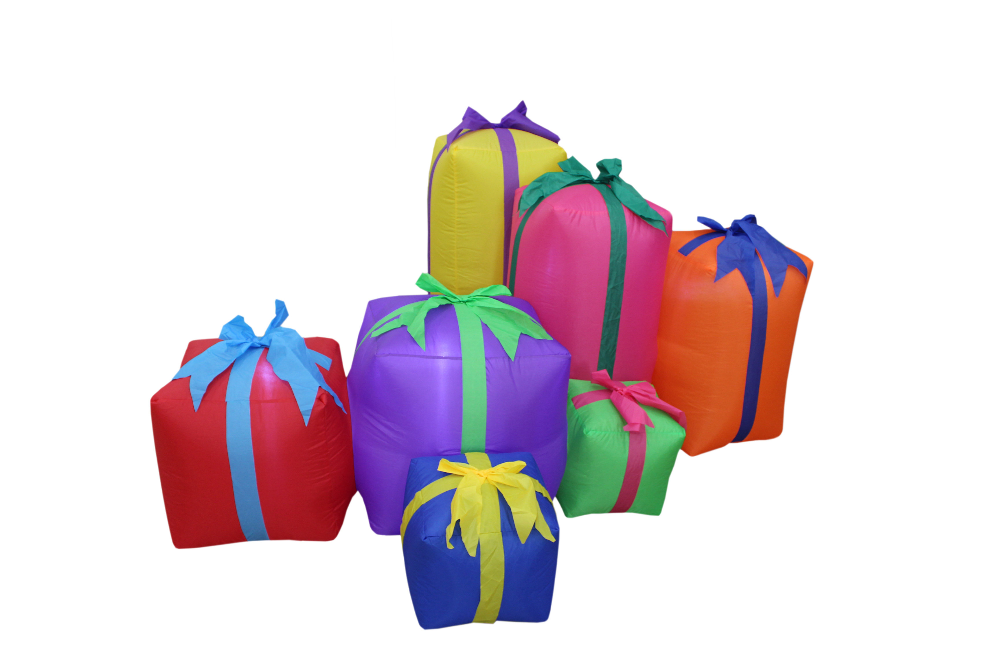 The Holiday Aisle® 6 Foot Long Lighted Christmas Inflatable Multicolor ...