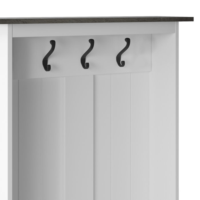 Laurel Foundry Modern Farmhouse Cleobury Hall Tree 30'' Wide with Bench ...