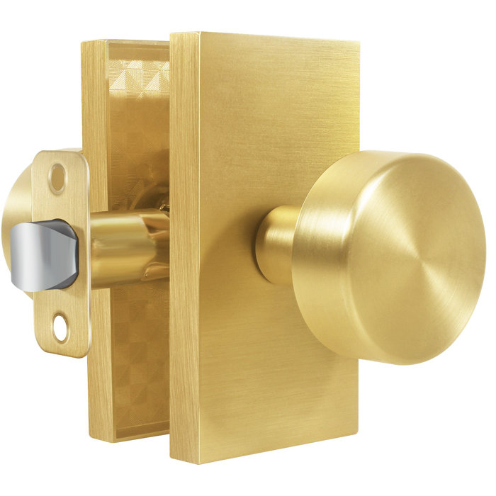 Coolnews Modern Grace Series Metal Passage Door Knobs & Reviews | Wayfair