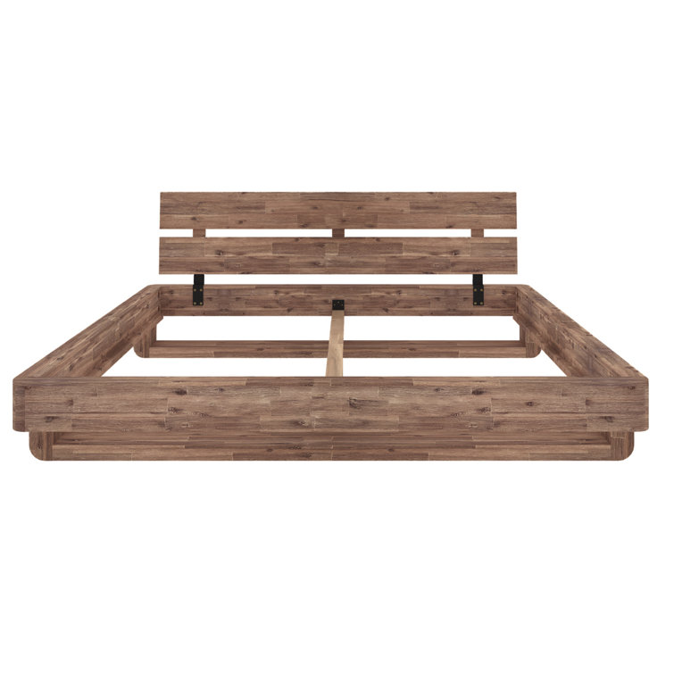 Gracie Oaks Cassidy European Double (140 x 200cm) Bed Frame | Wayfair.co.uk
