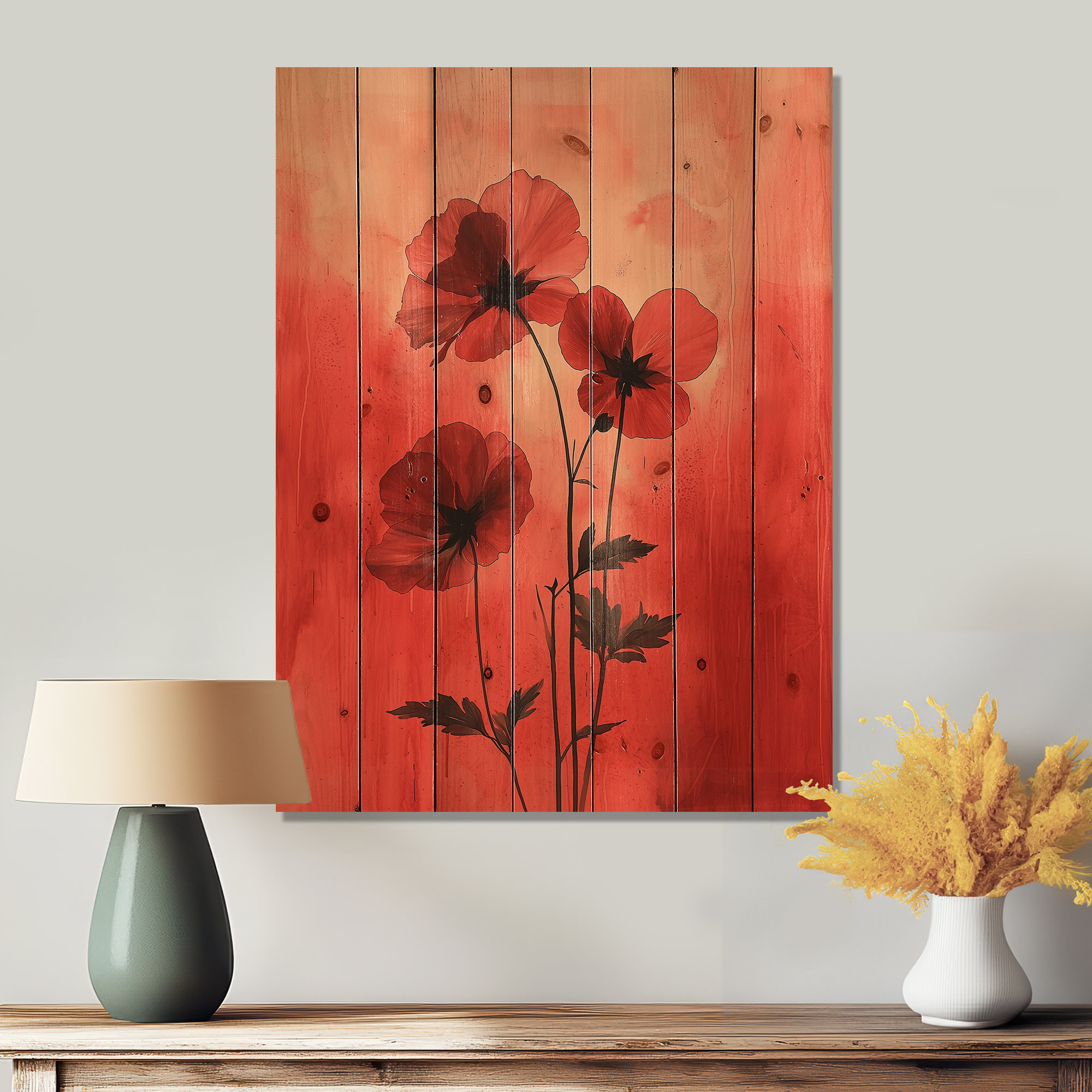 Ophelia & Co. Solitary Geranium Petals In Volcano Grace I - Geraniums ...