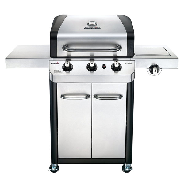 Charbroil Char-Broil 3-Burner Propane Gas Grill with Cabinet & Reviews ...