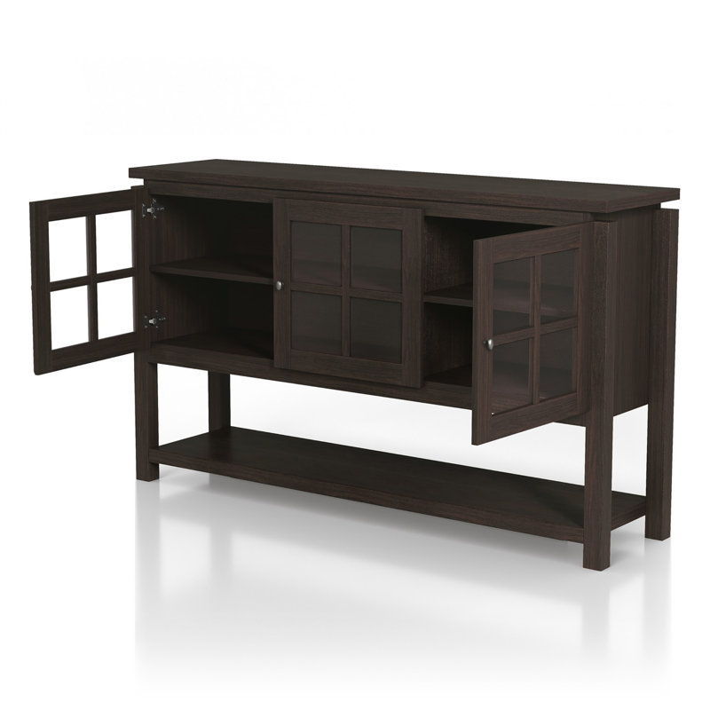 Winston Porter Tellun 59" Width 3-Door Buffet | Wayfair
