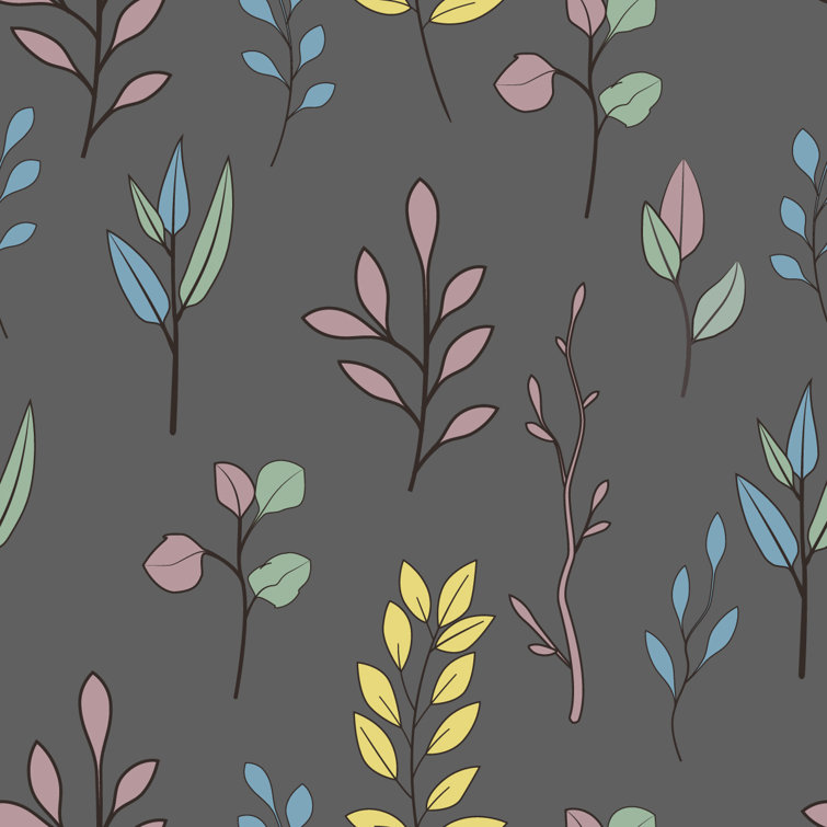 Red Barrel Studio® Kiasha Floral Wallpaper - Wayfair Canada