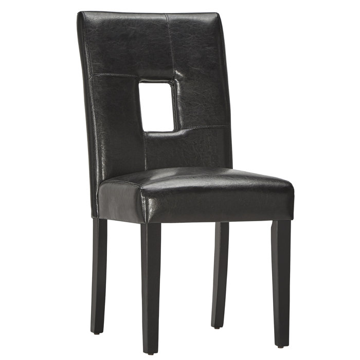 Andover Mills™ Aayush Faux Leather Upholstered Side Chair & Reviews ...