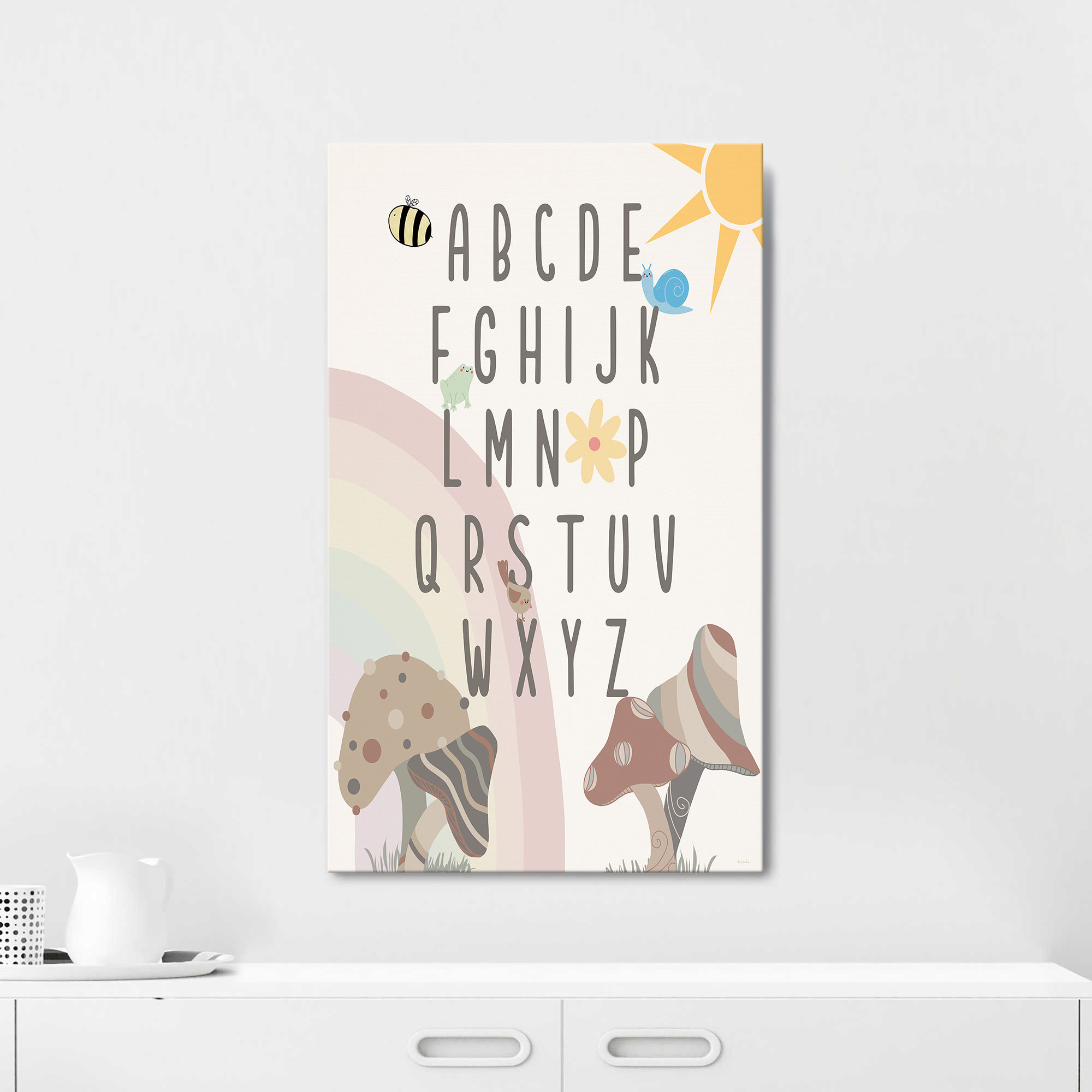 Winston Porter "Garden Magic Alphabet" by Daniela Santiago Print on ...