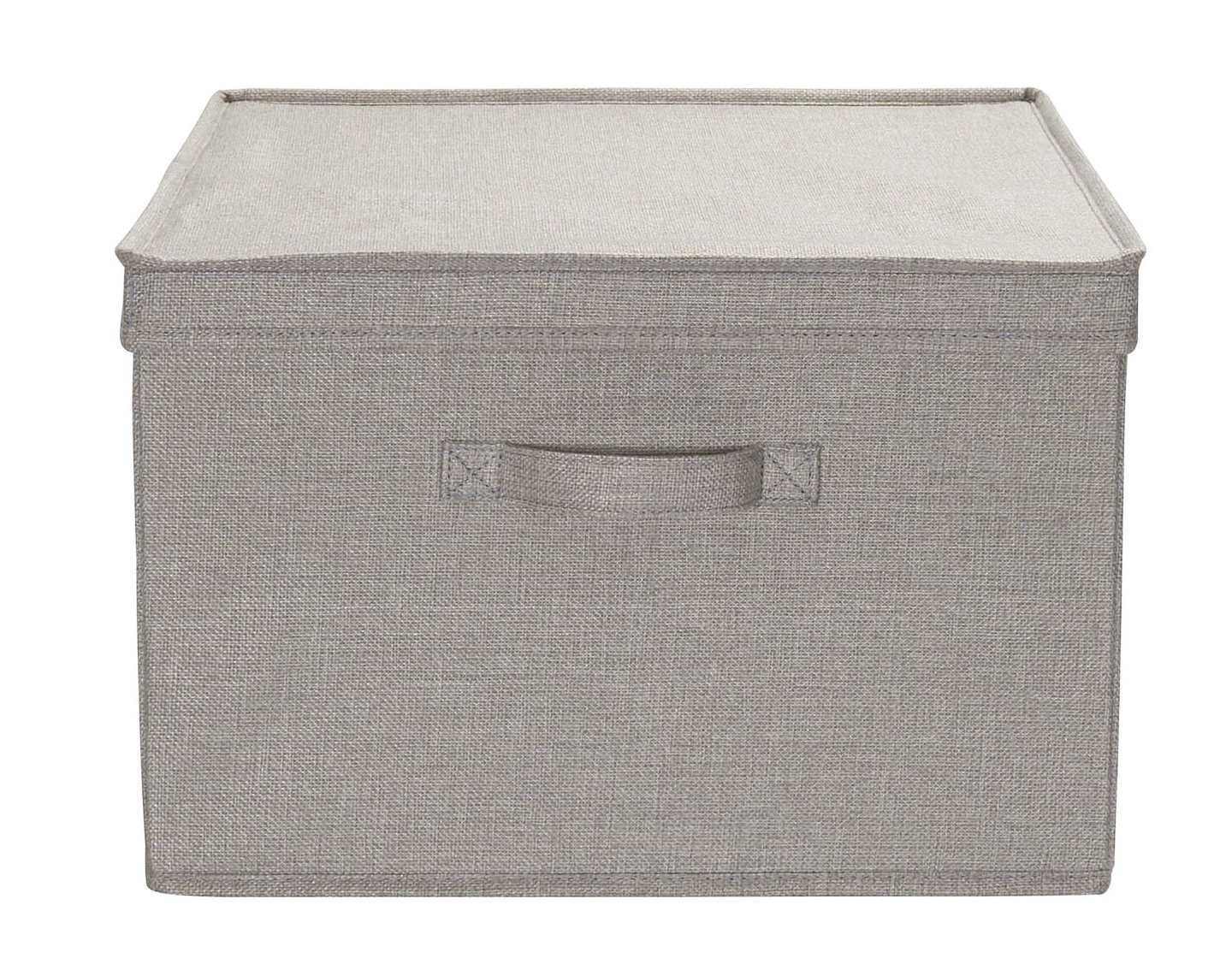 Household Essentials Fabric Storage Bins, Soft Poly Linen with Sturdy ...