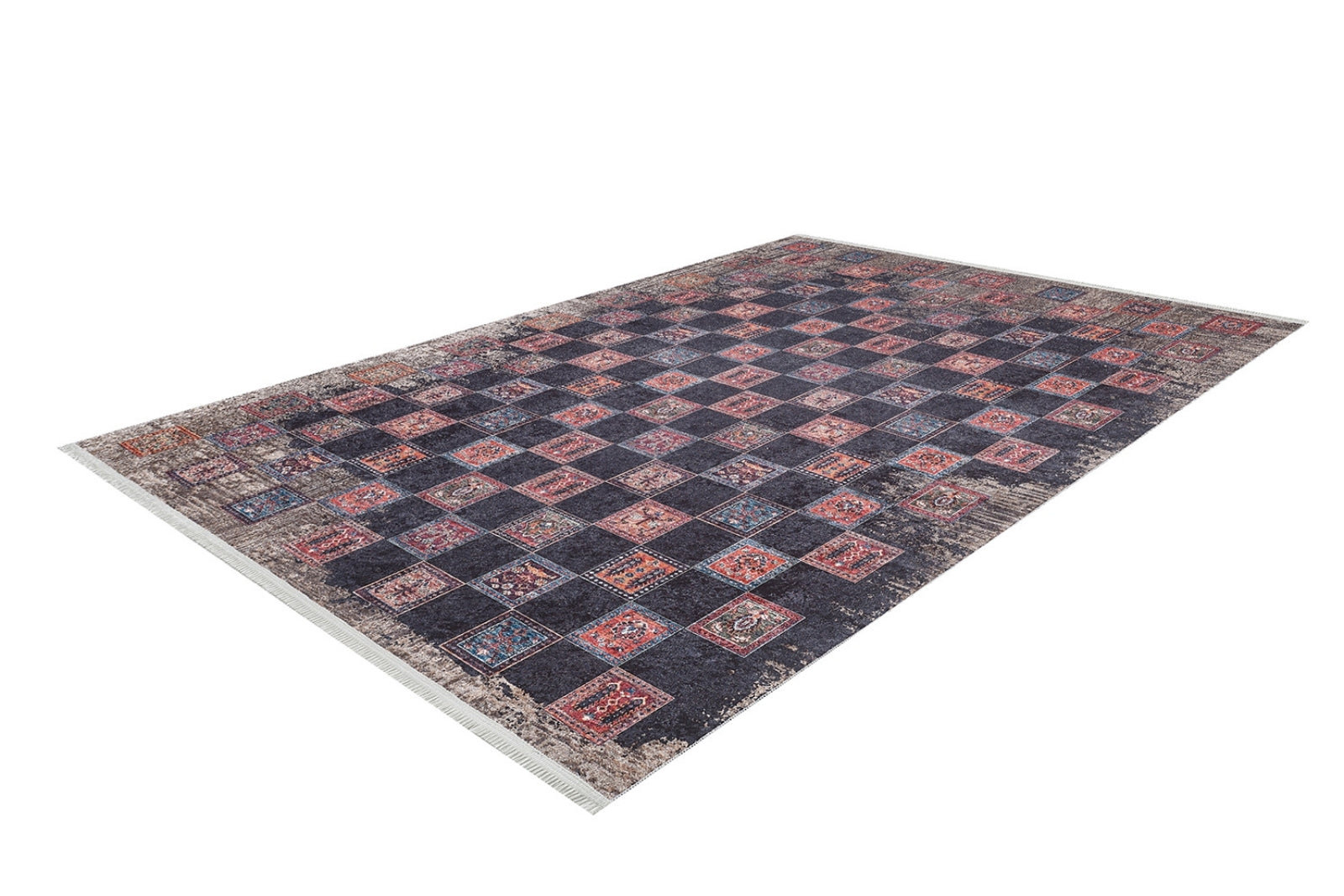 Bungalow Rose Aryn Area Rug with Non-Slip Backing | Wayfair