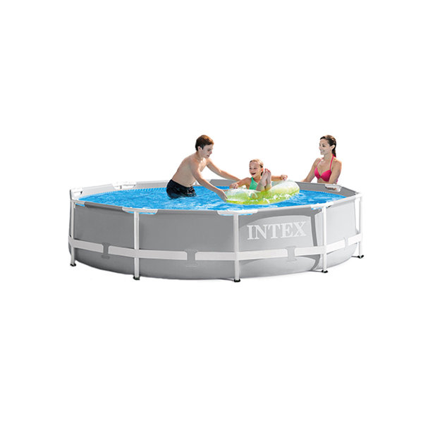 Intex 2.5' x 10' Steel Hard Sided Pool | Wayfair