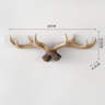 Millwood Pines Vintage Deer Antlers Wall Hooks - 11 Inch Wall Mounted ...
