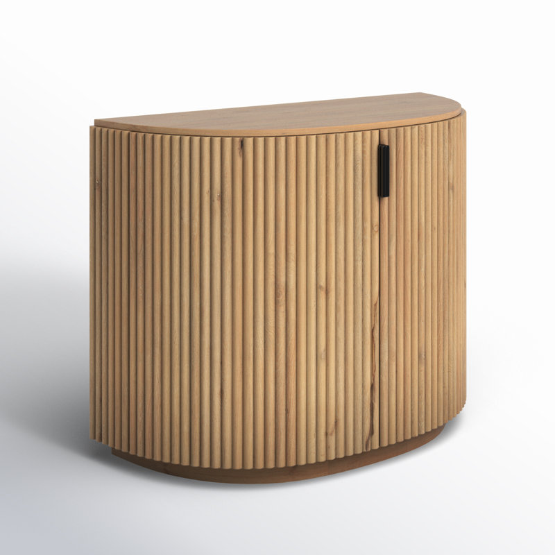 Joss & Main Chessa Solid Wood Accent Cabinet & Reviews | Wayfair