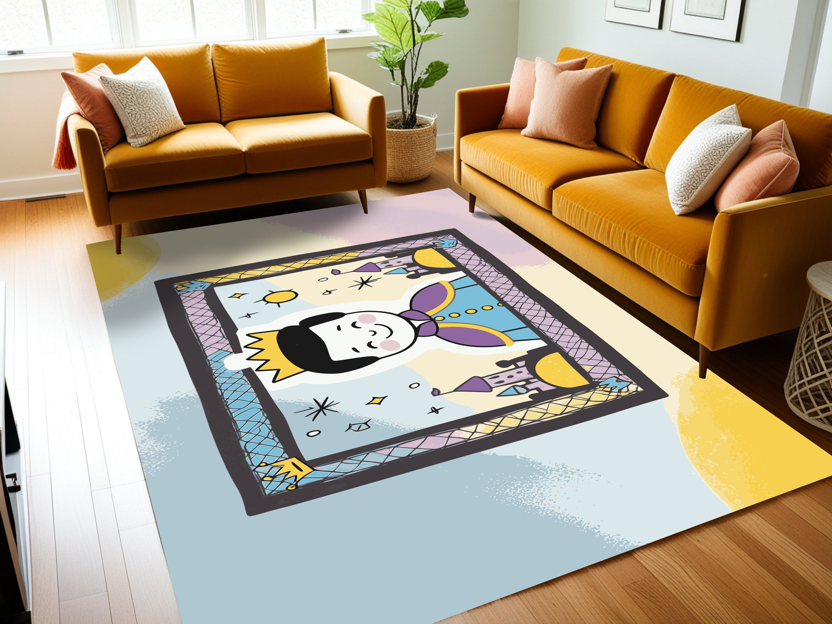 Harriet Bee Washable Fairy Tale Fantasy Rug | Wayfair