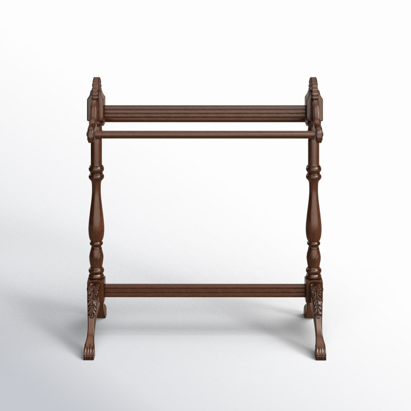 Lark Manor™ Andert Cherry Quilt Rack & Reviews | Wayfair
