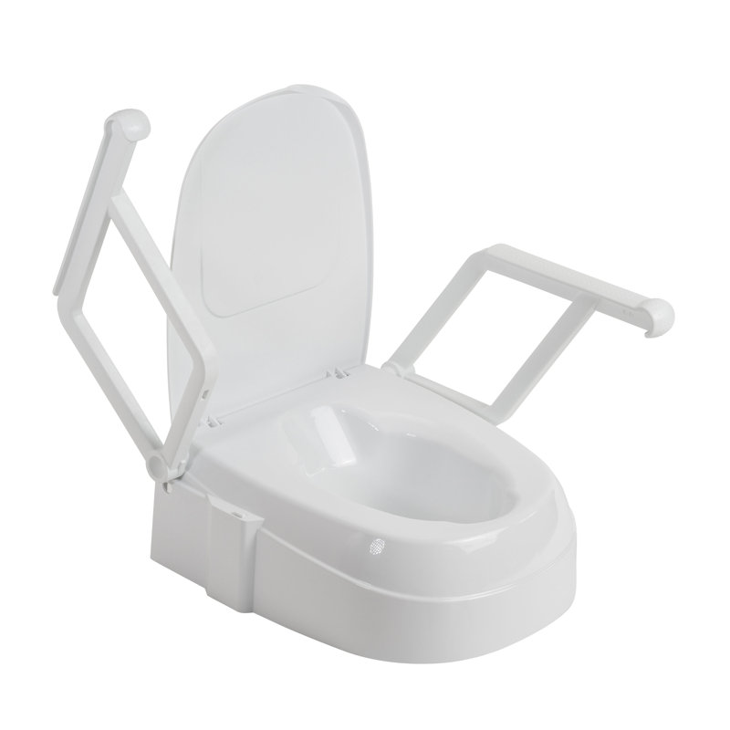 Drive Medical Preservetech Universal Raised Elongated Toilet Seat | Wayfair