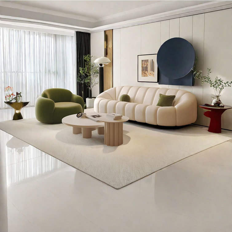 Orren Ellis Rettman 4 - Piece Velvet Living Room Set | Wayfair