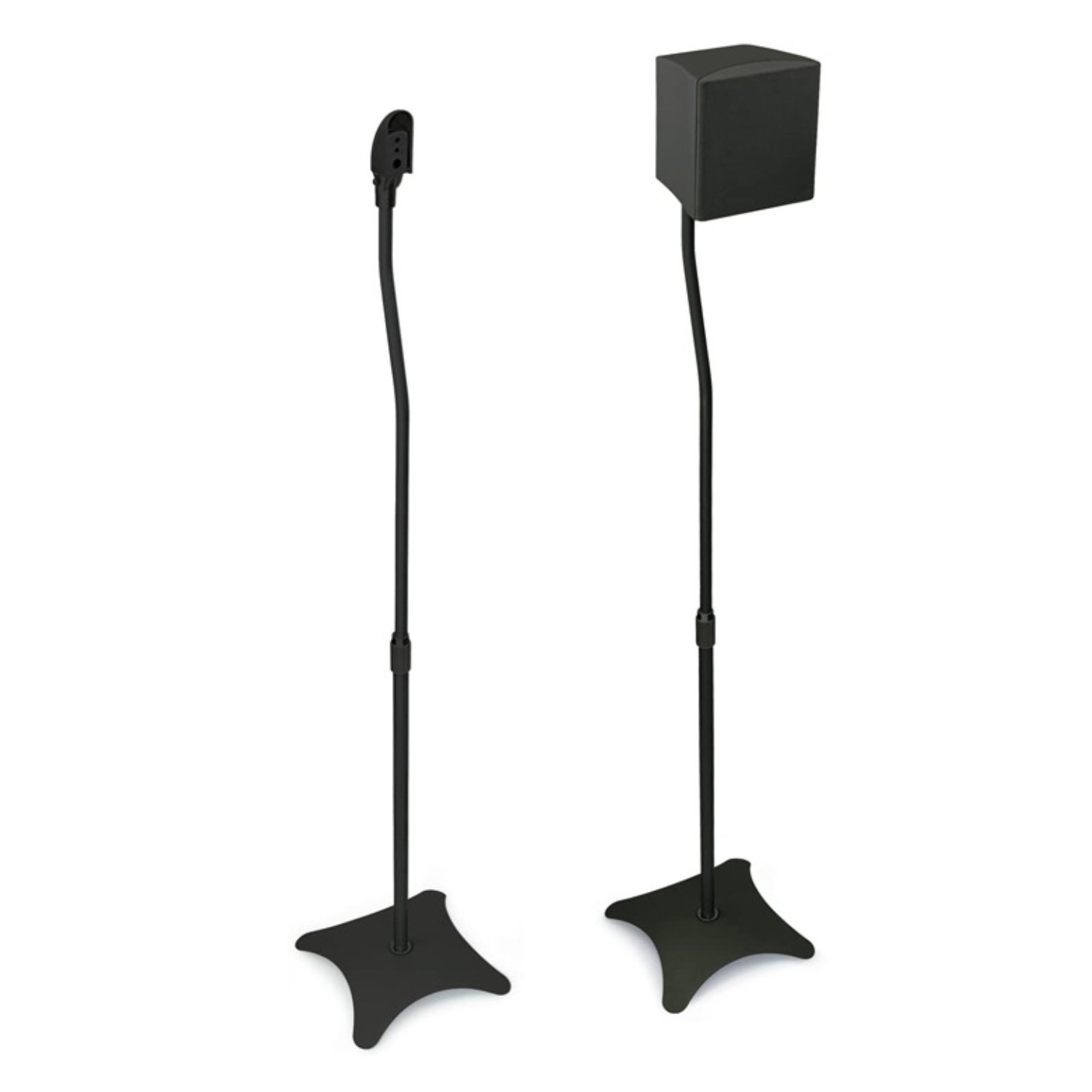 Symple Stuff Speaker Stands For Surround Sound Speakers - 2 Pack ...