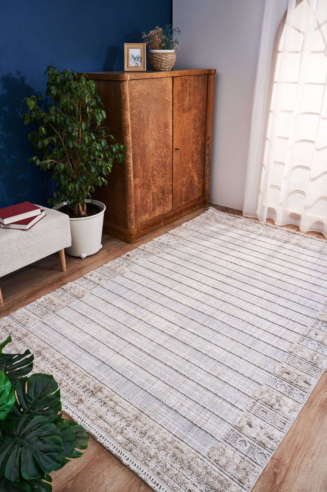 Aegean House Rectangle Vesta Area Rug | Wayfair