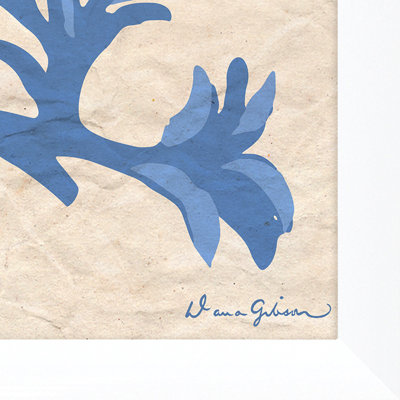 Soicher-Marin 'Folly in Blue' by Dana Gibson -Unframe Painting Print on ...