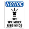 SignMission Fire Sprinkler Riser Inside Sign with Symbol | Wayfair