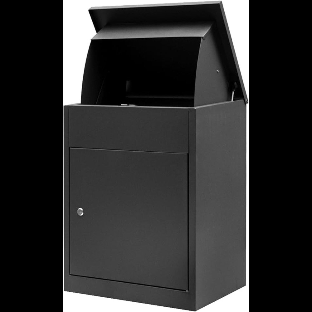 Invenitiah Package Delivery Box For Outside, Large Galvanized Steel ...